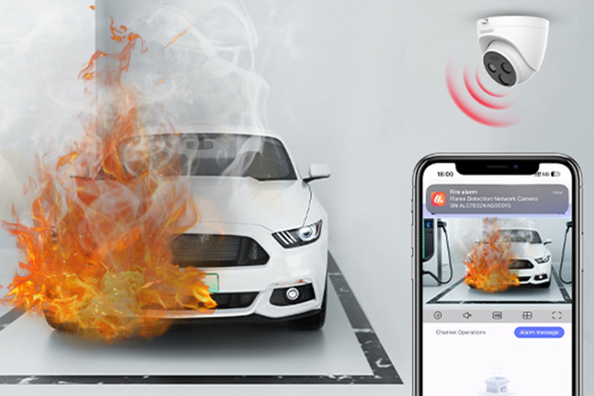 Flame Detection Network Camera Pro: Fire Safety Solution – WISUALARM EU