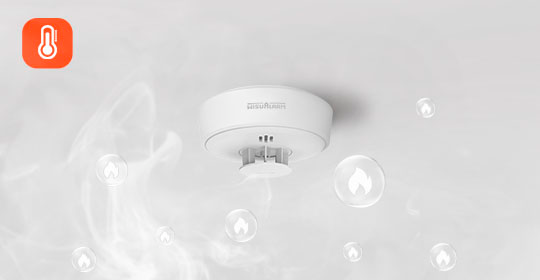Heat Alarm With 10 Years Battery Lifetime | CE Certified – WISUALARM EU