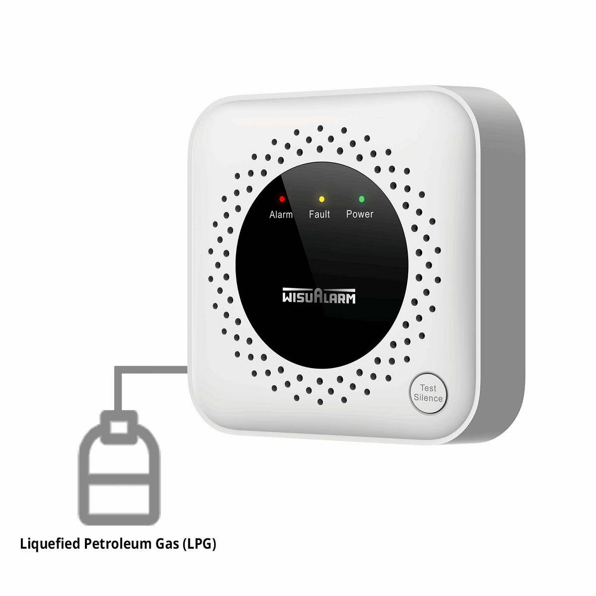 Wisualarm LPG Gas Alarm for Propane Concentration Detection – WISUALARM EU